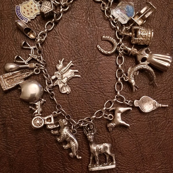 Sterling Silver European Charms - Etsy