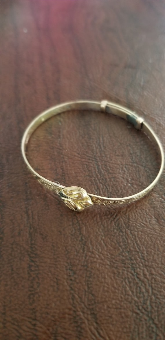 Vintage stamped rolled gold - Gem