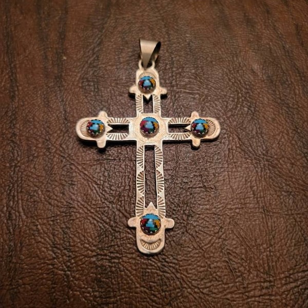 Native American Inlay Cross - Etsy