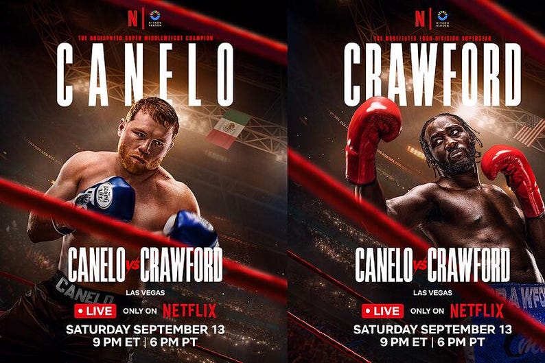 Canelo 2025 | Boxing PNG Design Vs Crawford Transparent Background ...