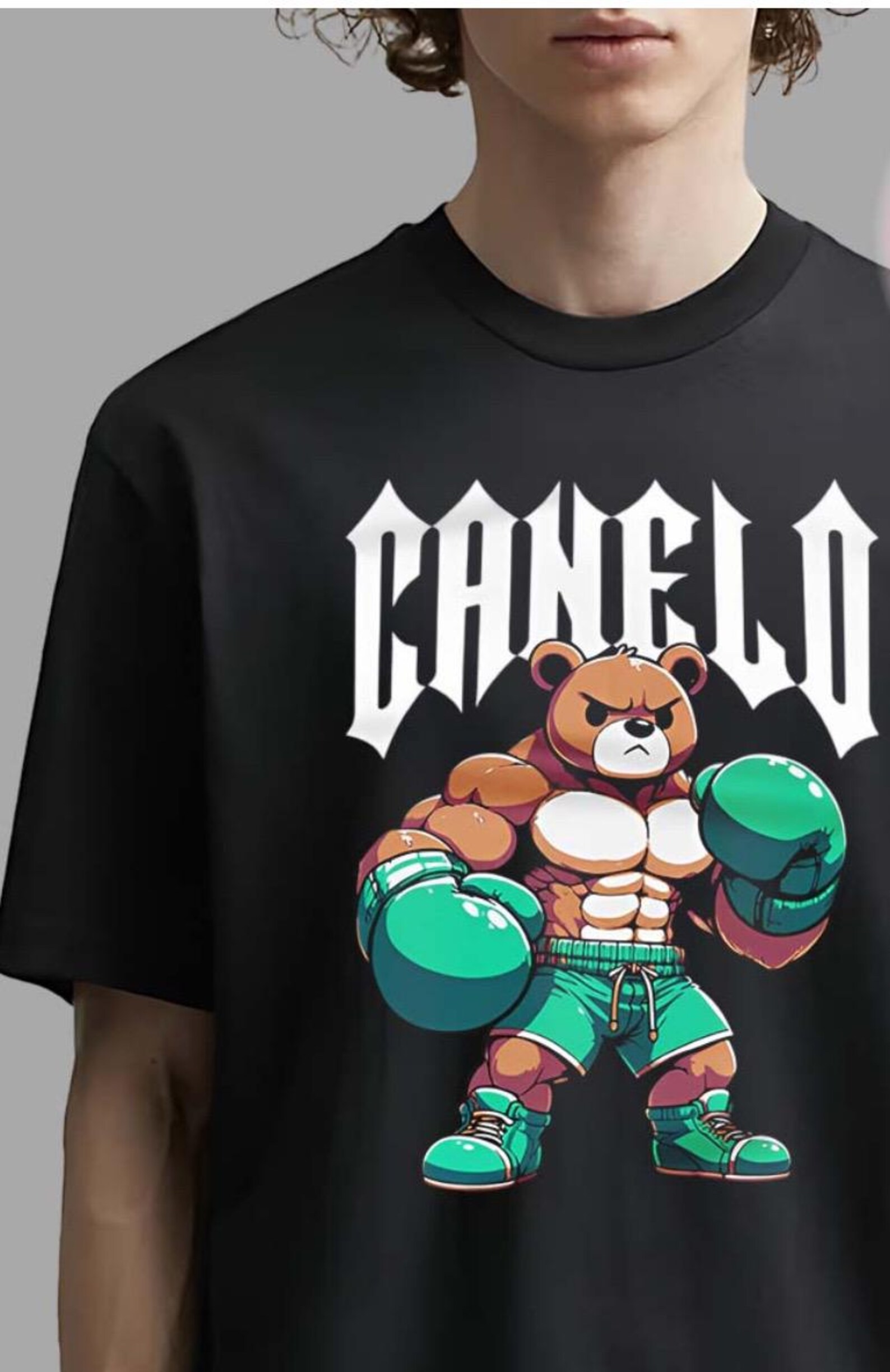 Canelo Alvarez Bear Dtf Png Logo 2024 ORIGINAL LOGO No Copy Trend - Etsy