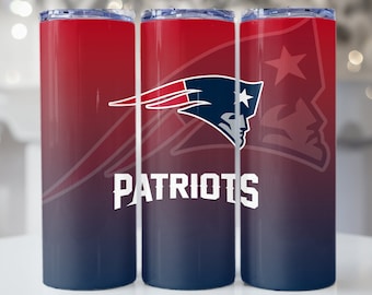 New England Patriots Powdercoated Yeti Tumbler, Free Personilization - Etsy