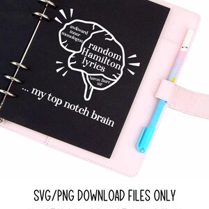 Alexander Hamilton Movie Lyrics - SVG PNG - Awkward Inner Monologue ...