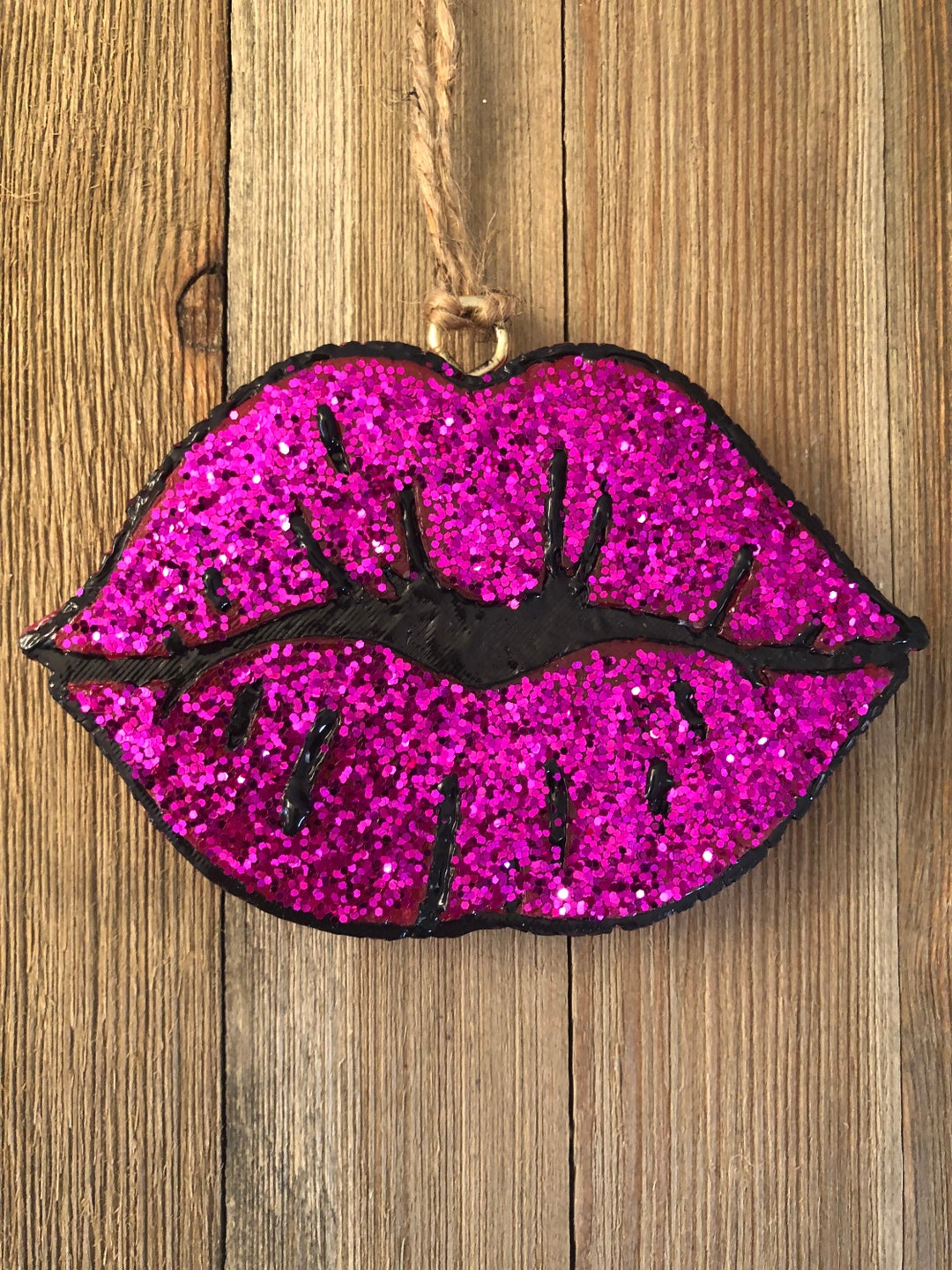 Valentine's Day Lips - Car Freshie - Etsy