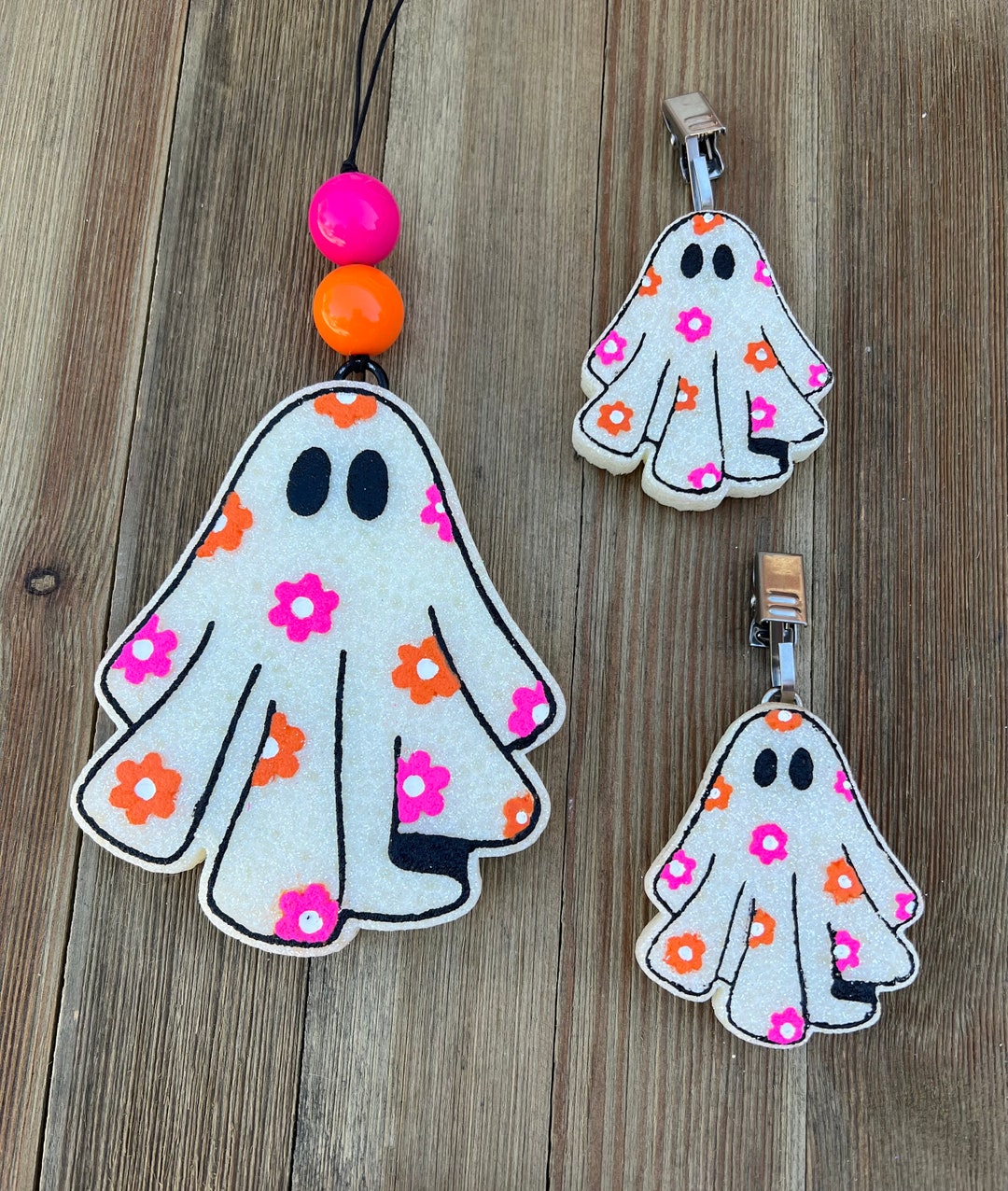 Ghost Freshie With Vent Clips - Car Freshie - Etsy