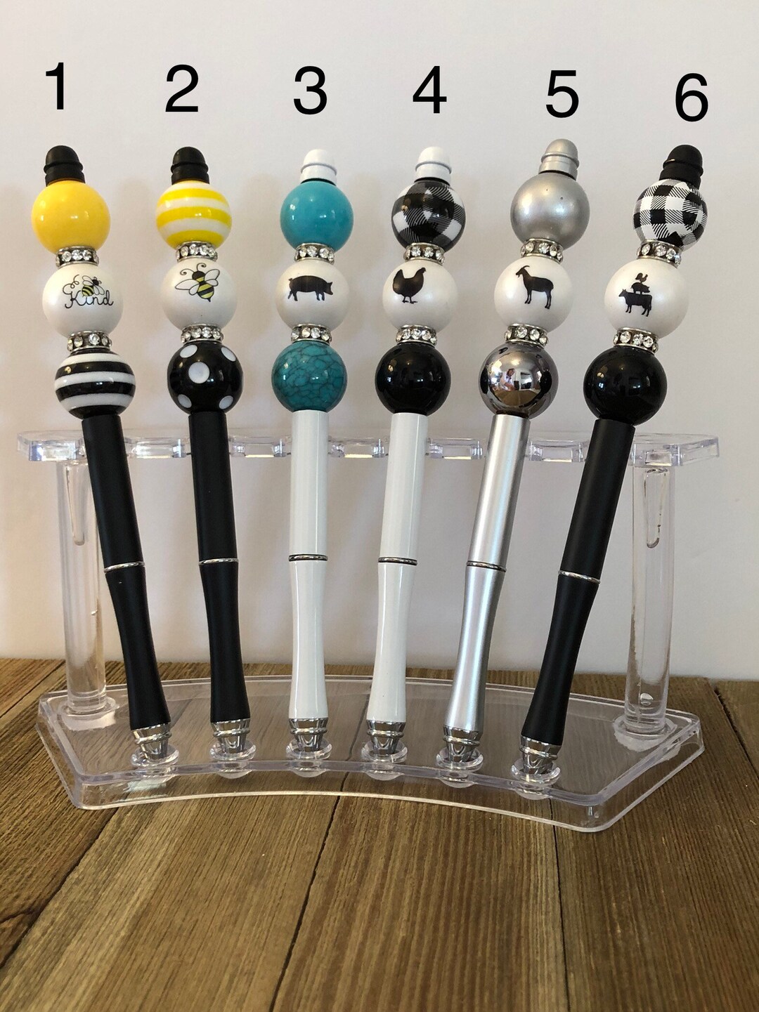 Beaded Ink Pens - Etsy