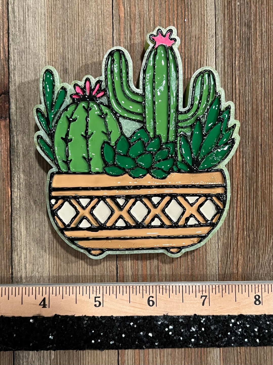 Cactus/succulent Pot - Car Freshie - Etsy