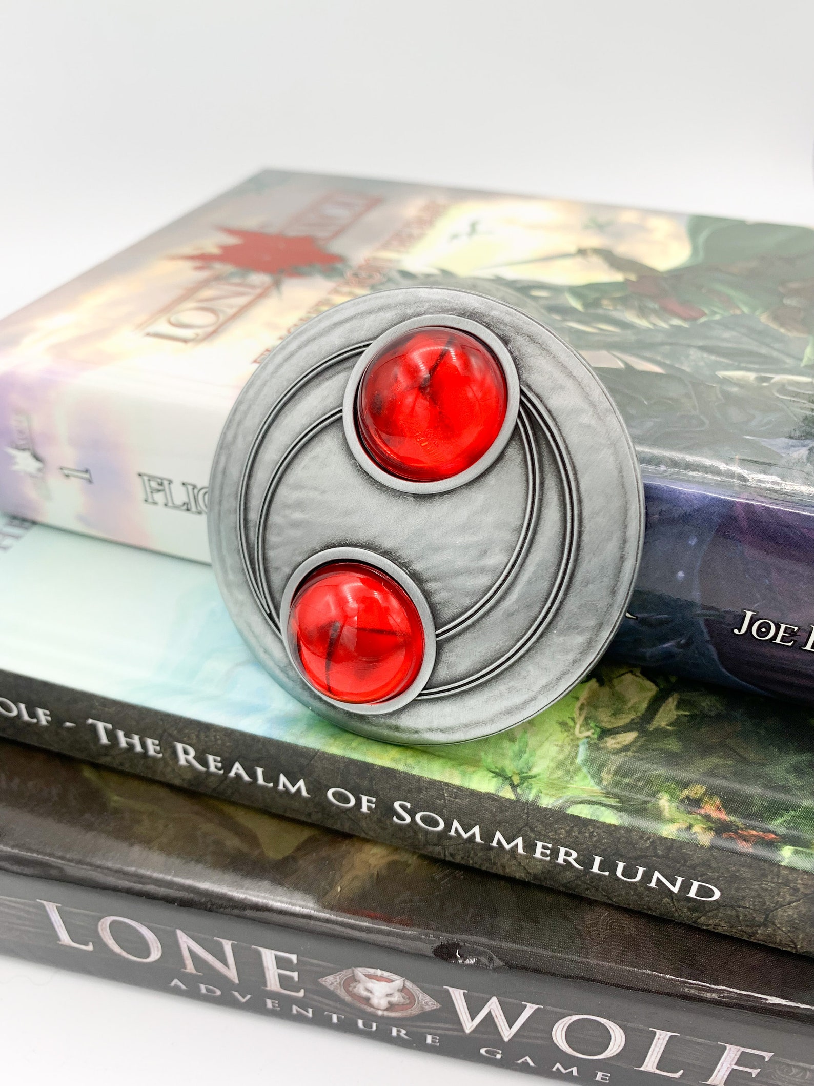 Kai Initiate Rank Cloak Clasp Badge Lone Wolf Brooch Pin - Etsy