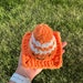 Traffic Cone Crochet Plushie Handmade With Plush Yarn Stuffed Animal - Etsy
