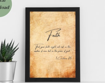 Modern Christian Art. Bible Verse Wall Art. Christian Artwork. - Etsy