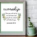 Jeremiah 29:12 Printable Wall Art With Olive Branch , 8x10 Christian ...