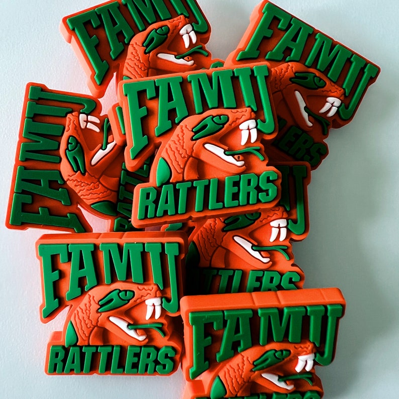 FAMU Rattlers Clog Pins, HBCU Pride, Set of 3 - Etsy