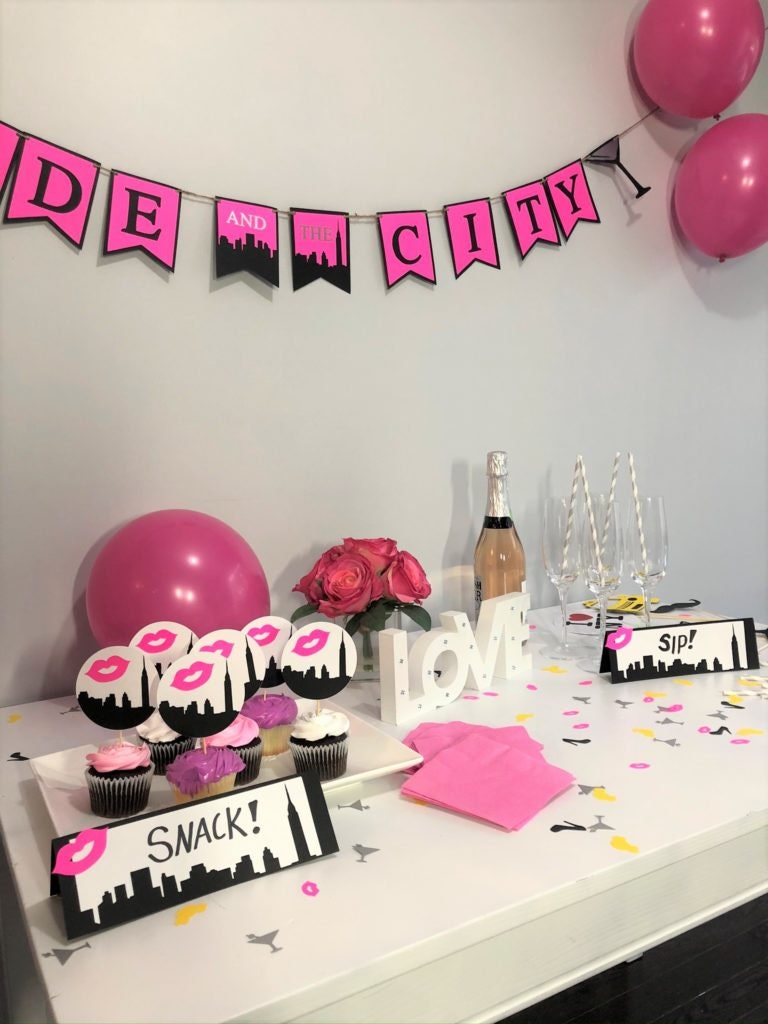 Sex And The City Themed Party Pack Etsy