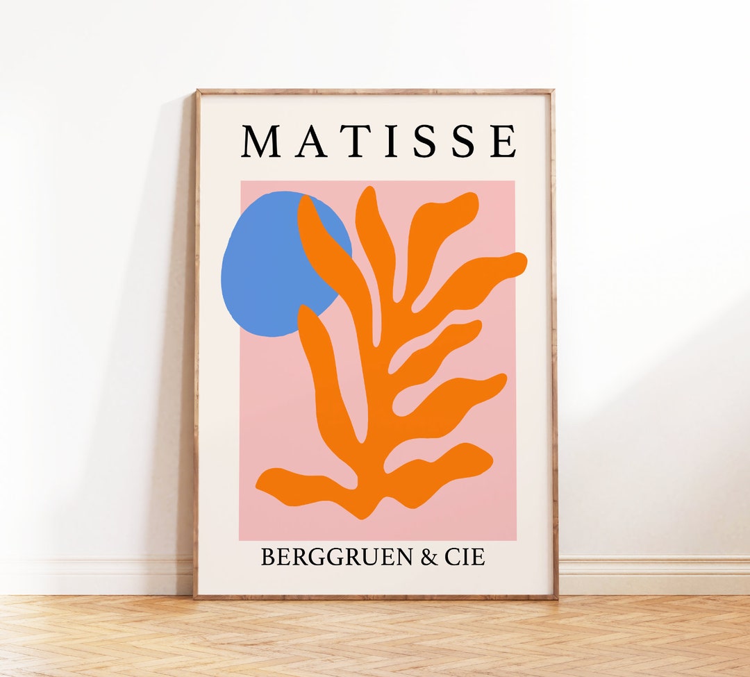 Henri Matisse Poster Colourful Matisse Print Matisse Cut Out - Etsy