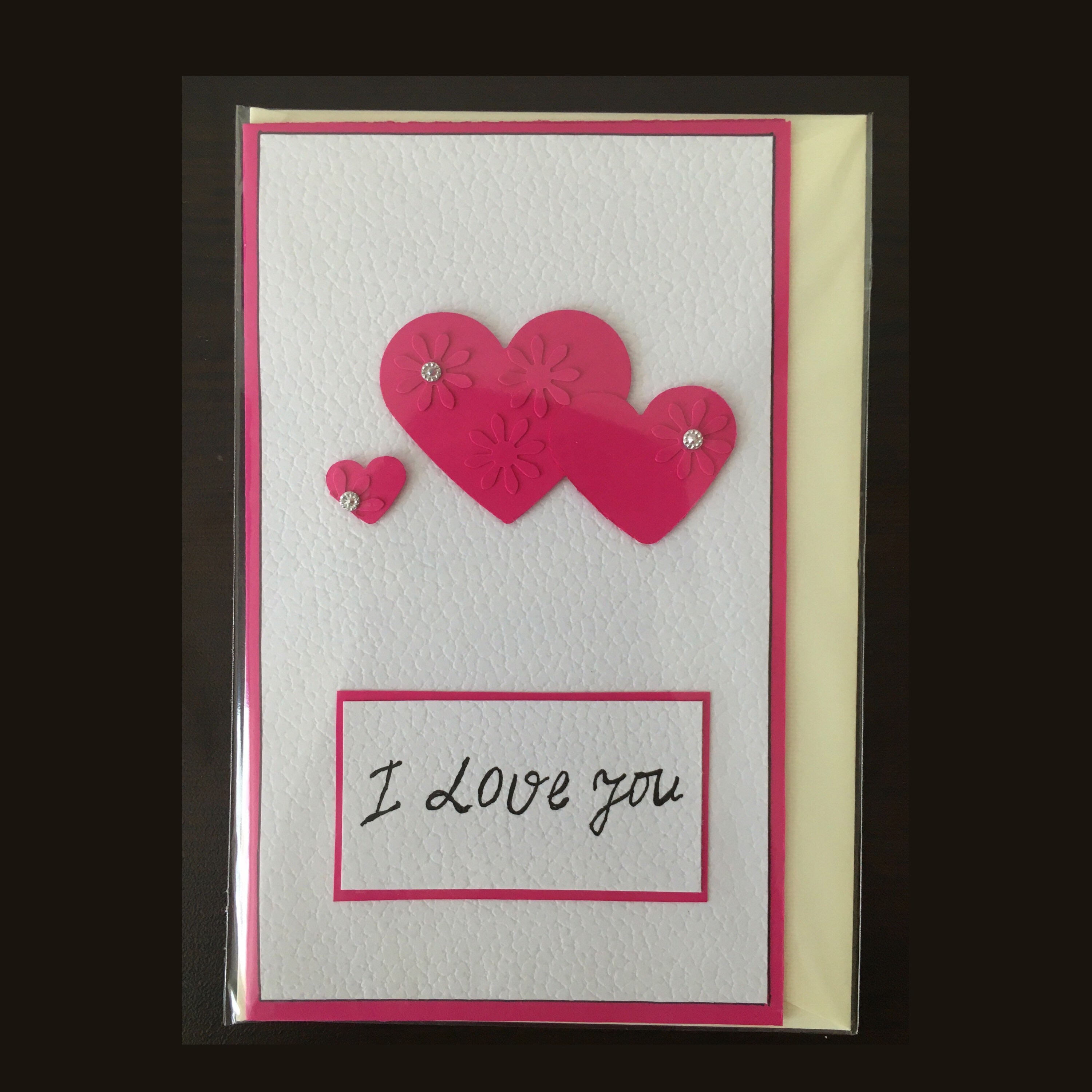 Handmade love card | Etsy