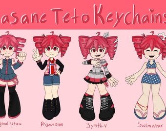Kasane Teto Plush - Etsy