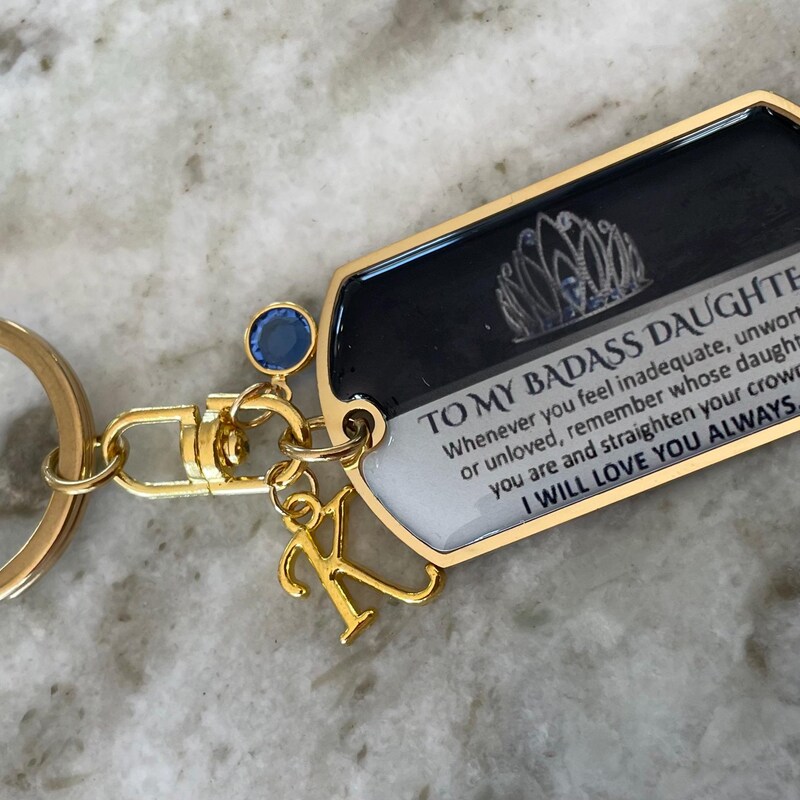 Badass Keychain - Etsy