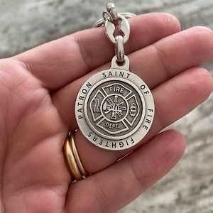 Saint Florian Protect Me Firefighter Gift Fireman Fire Department ...