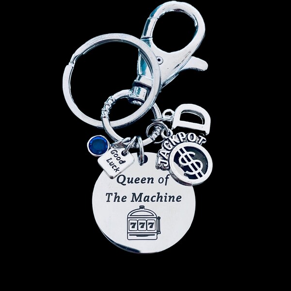 Slot Machine Keychain - Etsy