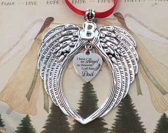 Dad Angel Ornament - Etsy