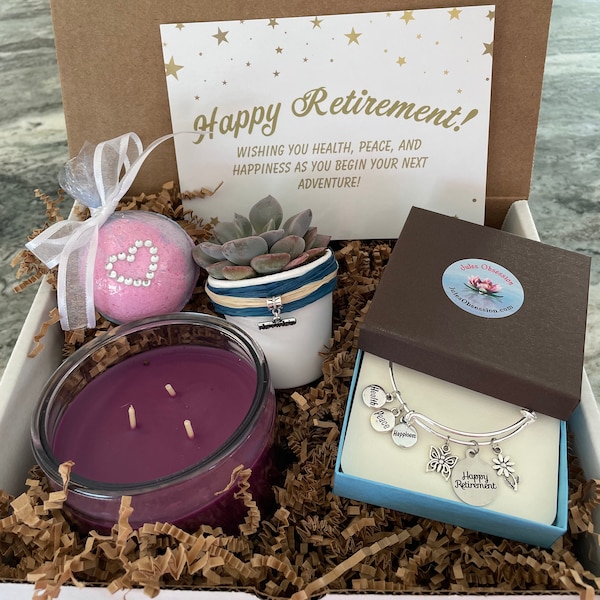 Retirement Box - Etsy