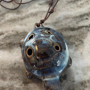 Whistle 6 Hole Ocarina Turtle Ocarina Musical Instrument Flute Ceramic ...