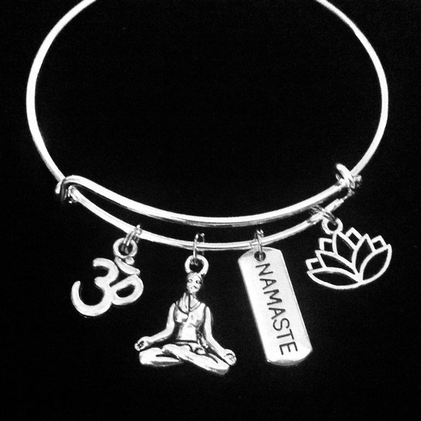 Namaste Bracelet - Etsy