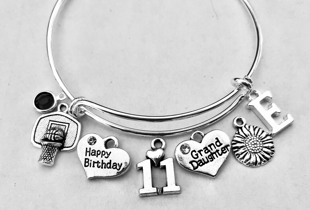 Granddaughter Birthday Gift For 11 Year Old Basketball Charm Etsy granddaughter-birthday-gift-for-11-year-old-basketball-charm-etsy