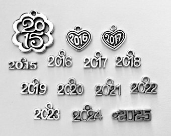Year Charm | Etsy
