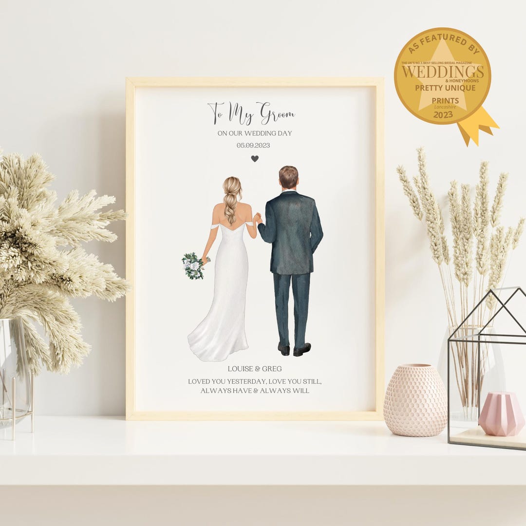 Groom Gift From Bride on Wedding Day, Gift for Groom From Bride, Bride ...