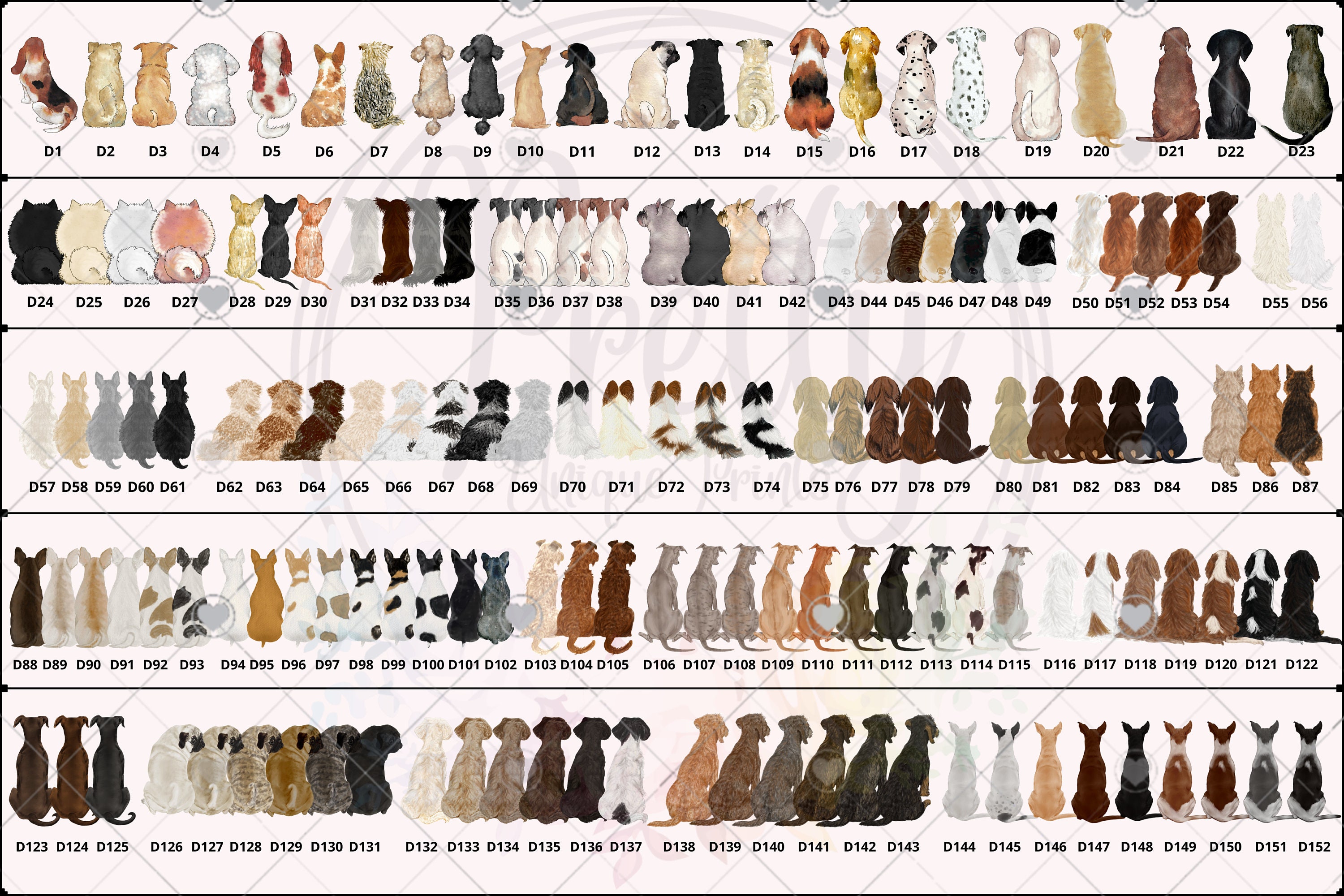 Personalised Handmade Pet Print Custom Dog Owner Gift Custom - Etsy UK