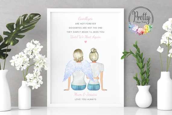 Personalised Memorial Print Family Memorial Gift Sympathy - Etsy