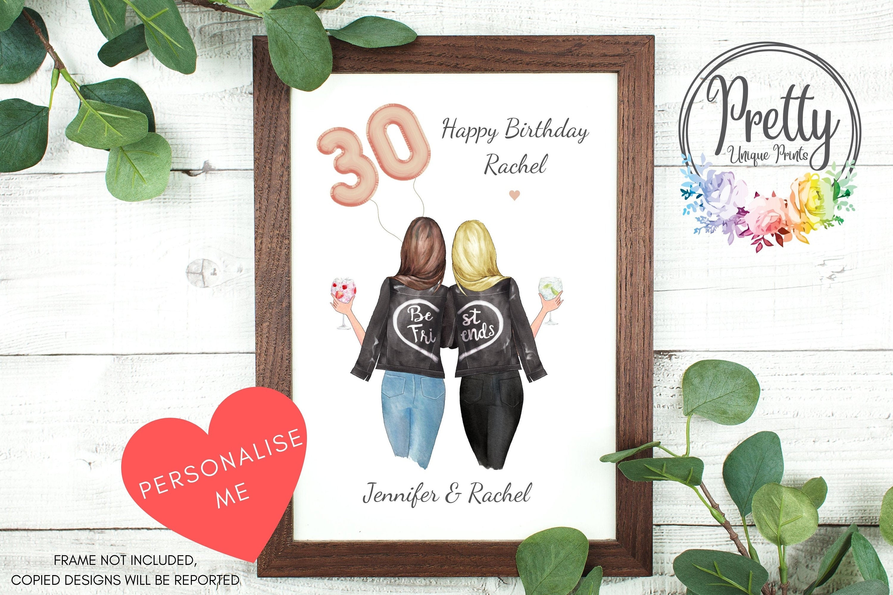 Best Friend Print 30th Birthday Gift Personalised Print Etsy best-friend-print-30th-birthday-gift-personalised-print-etsy