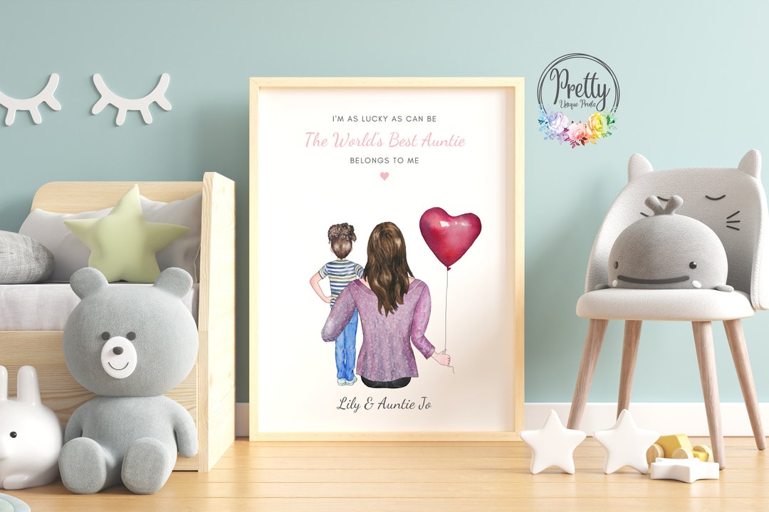 Auntie Gifts, Auntie Print, Gift for My Auntie, Gifts for Aunties, Our ...