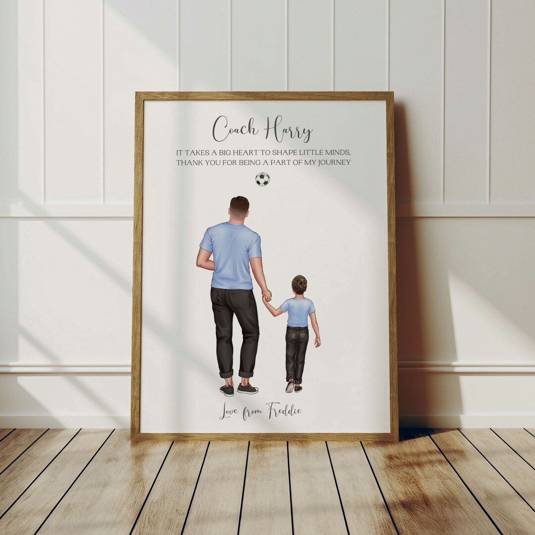 Football Coach Appreciation Gift, Gift for Football Coach, Teacher ...