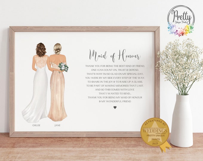 Bridesmaid Proposal Poem - Etsy