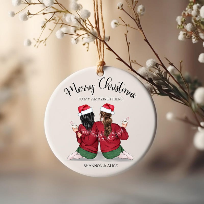 Friend Christmas - Etsy