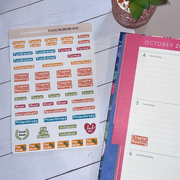 Life Planner Sticker - Etsy