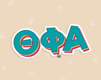 Theta Phi Alpha Letters - Etsy