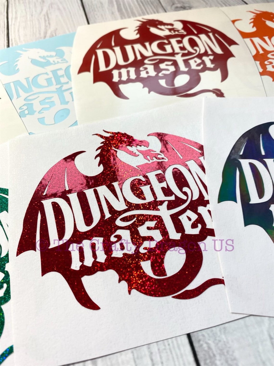 D&D Car Decal Dungeons and Dragons Decal Dungeon Master | Etsy