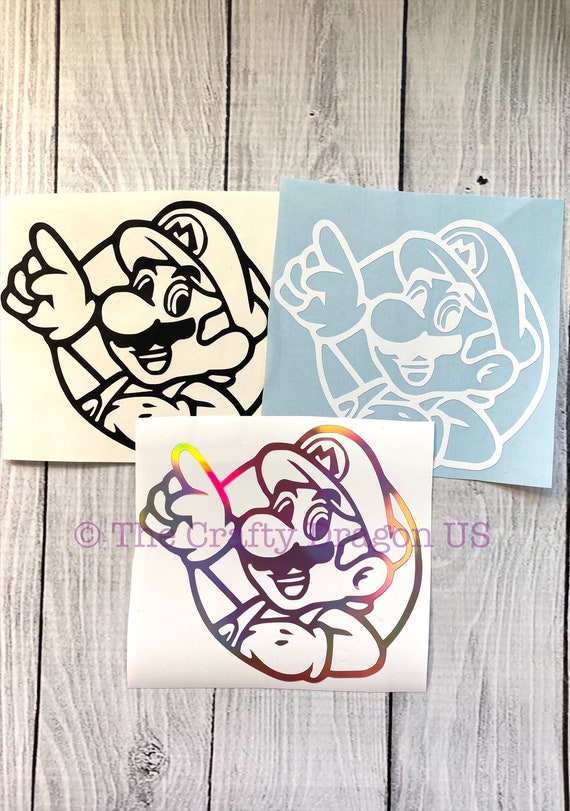 Mario Car Decal | Etsy
