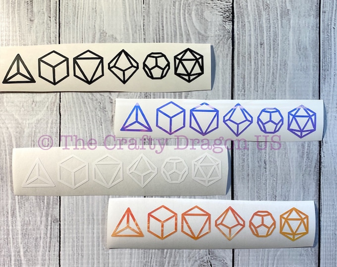 RPG Table Sticker RPG Sticker Vinyl Sticker Laptop Sticker Water Bottle ...