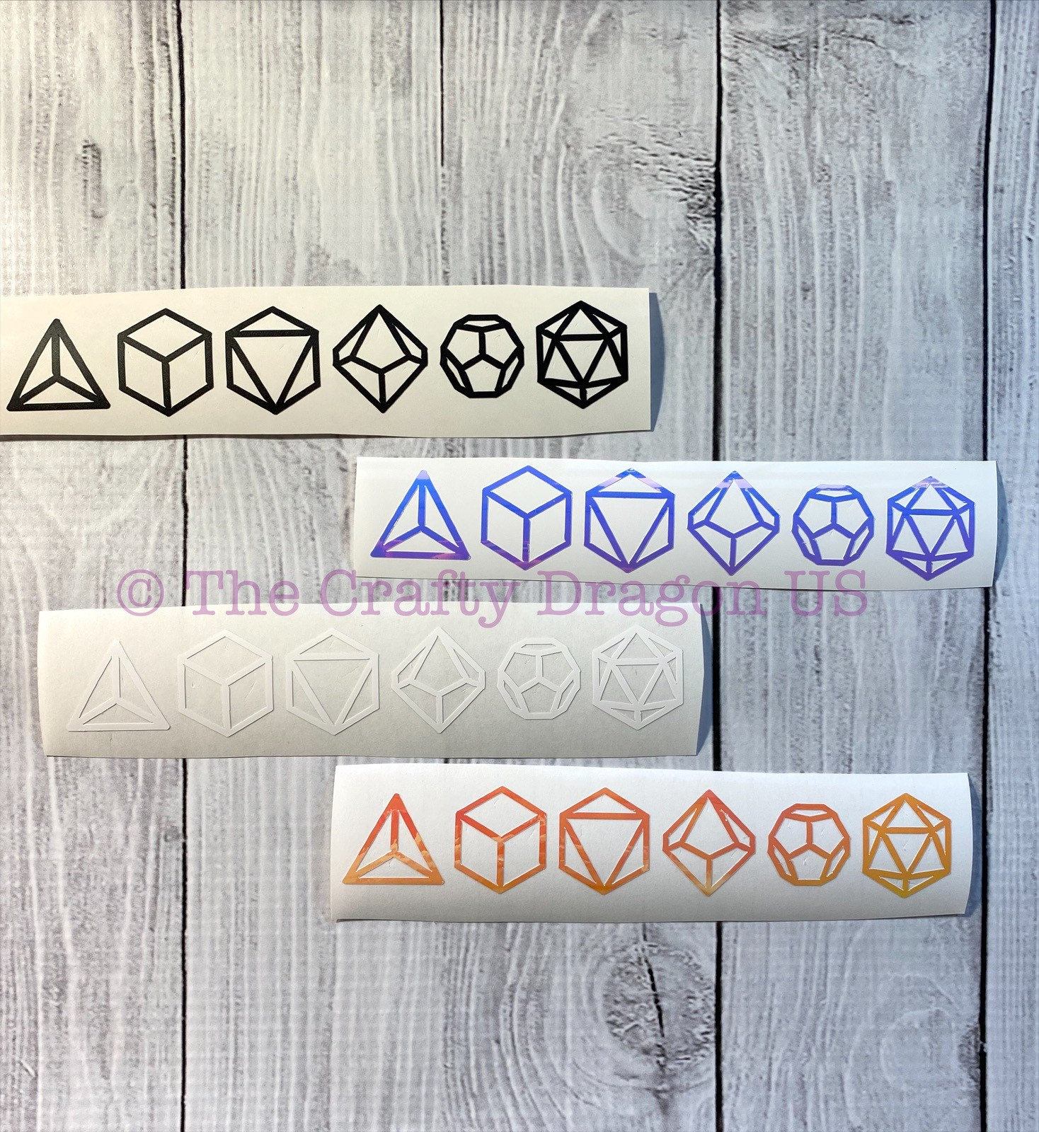 D&D Dice Car Decal Dungeons and Dragons Laptop Decal DND - Etsy