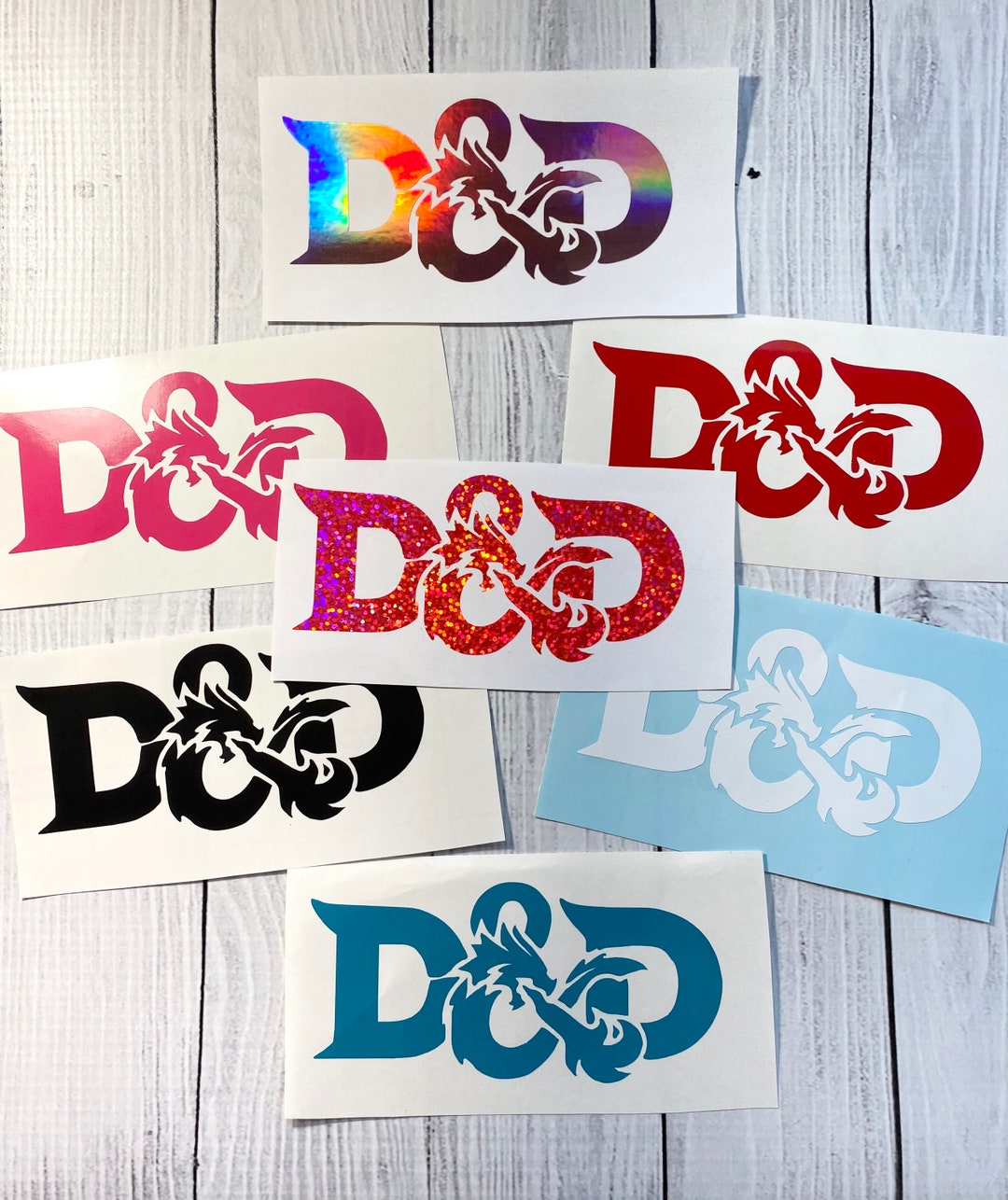 D&D Decal for Car, Laptop, Tablet, Tumbler, Dungeons and Dragons - Etsy