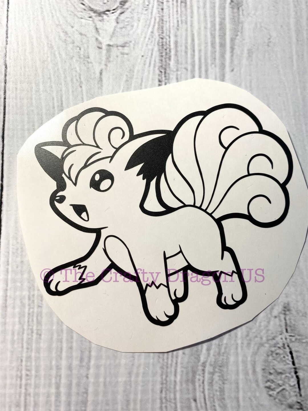 Pokémon Decal Vulpix for Laptop Car - Etsy