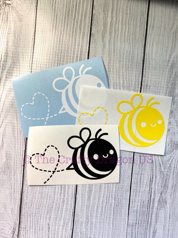 Cute Bumblebee Decal | Etsy