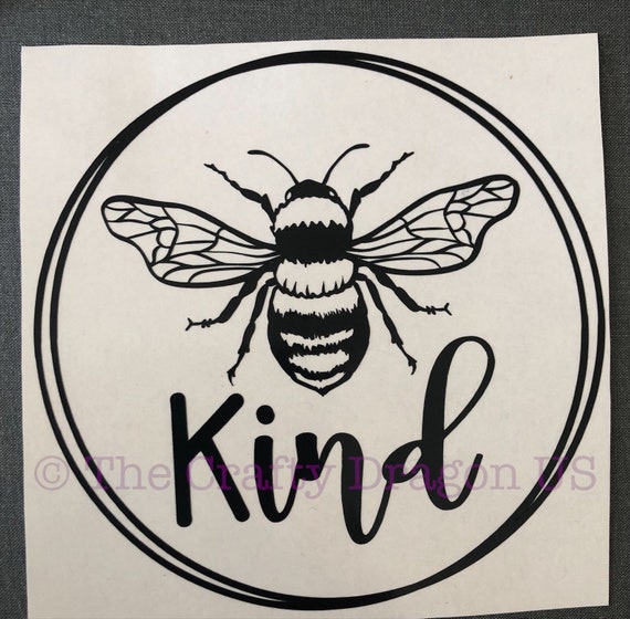 Bee Decal Bumblebee Decal Be Kind Decal | Etsy