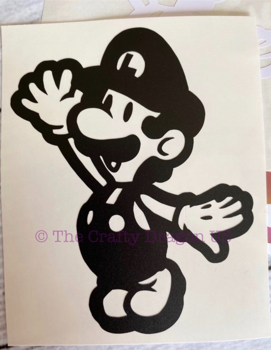 Nintendo Luigi Decal for Car Laptop Ipad/tablet Game - Etsy