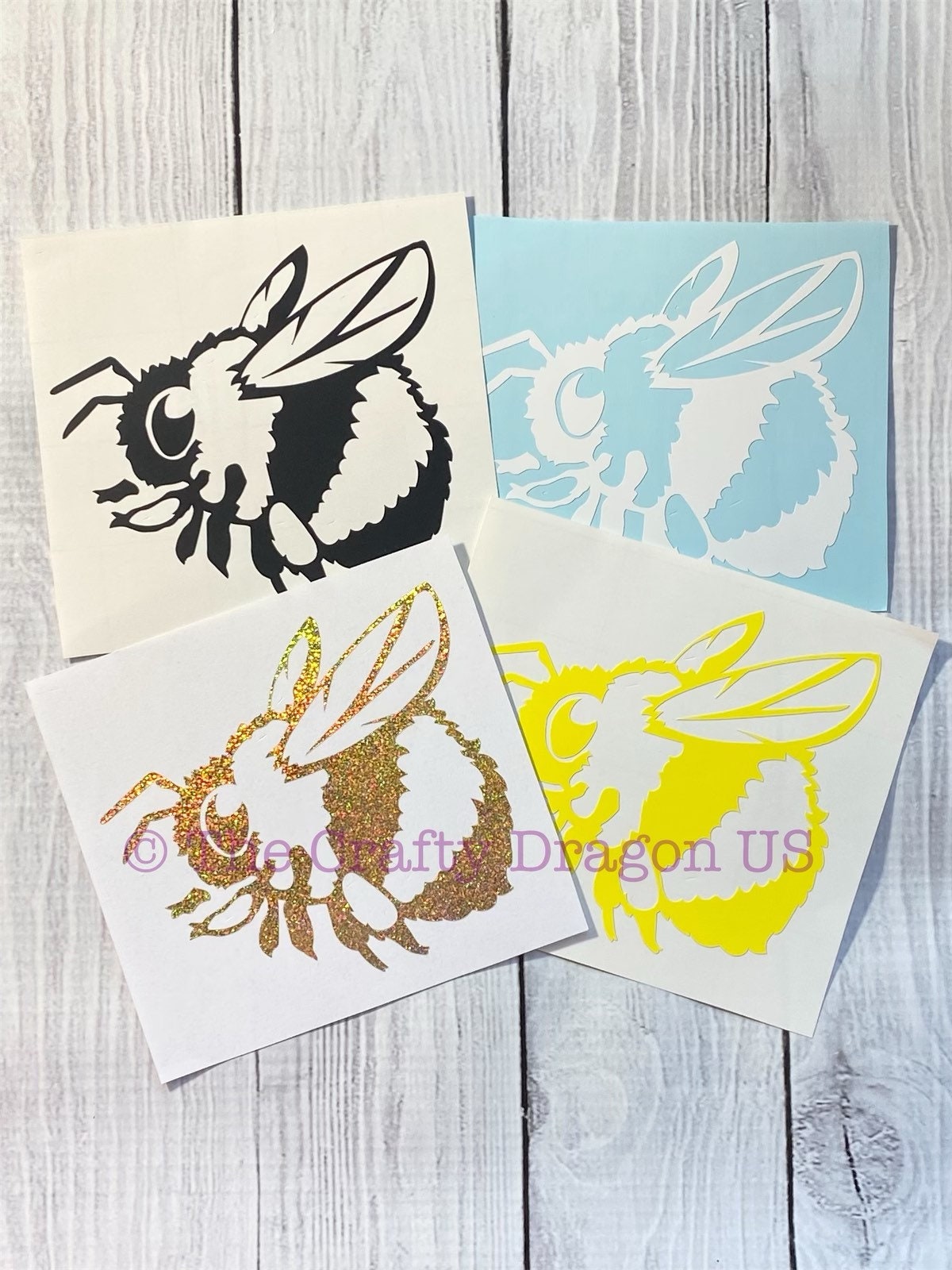 Bumblebee Decal Bee Sticker Bee Car Decal Bee Laptop - Etsy