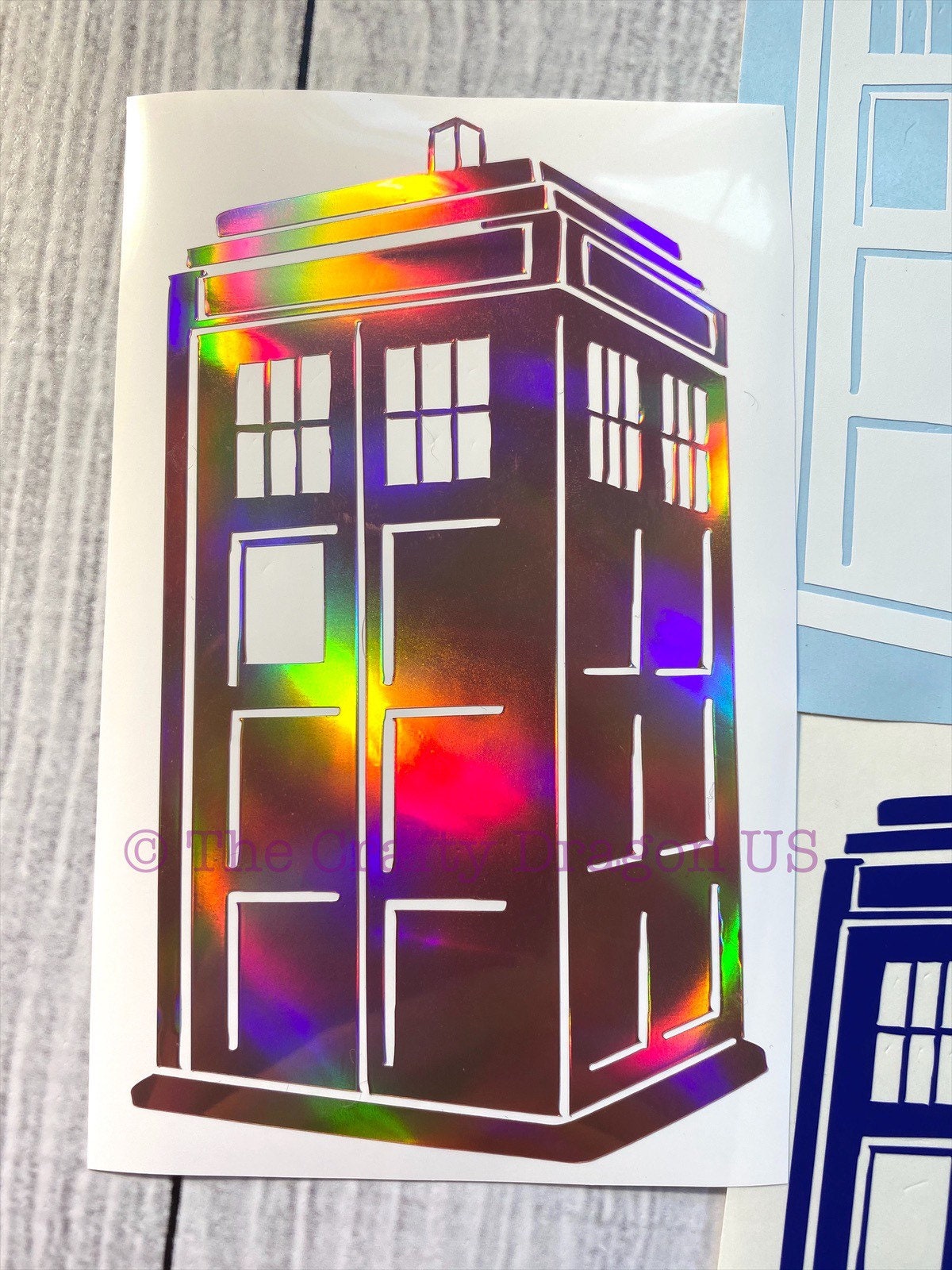 Doctor Who Tardis Decal for Car Laptop | Etsy